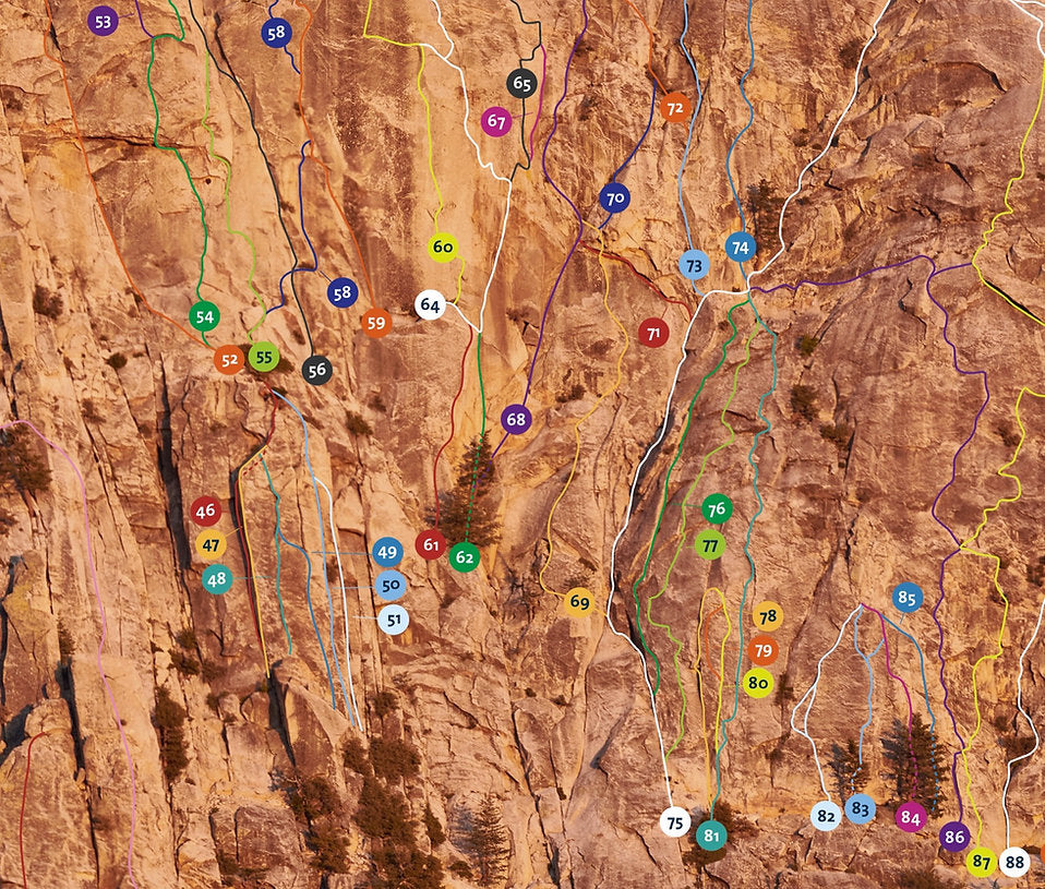 Tahquitz Rock – Mont Blanc Lines